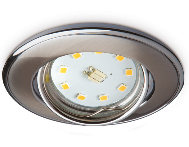 Rondelle ronde OH115 finition chrome mat basculant - Malltis